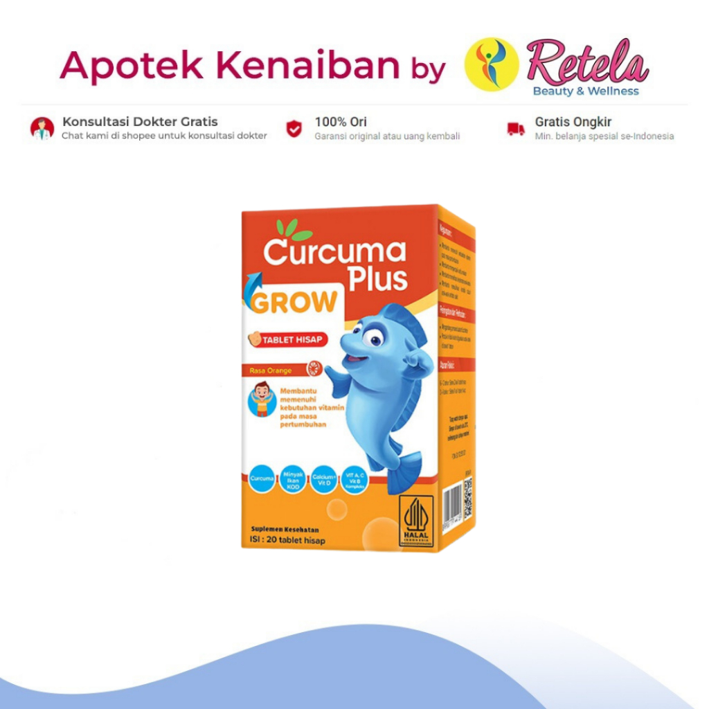 Jual CURCUMA PLUS GO TALZ JERUK 20 TABLET | Shopee Indonesia