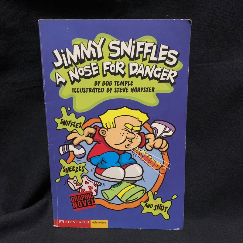 Jual Komik Graphic Novel Jimmy Sniffles a Nose for Danger | Shopee ...