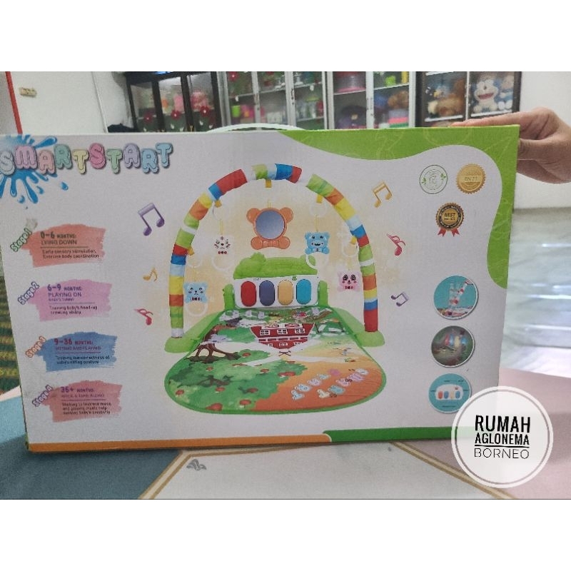Jual Jual Mainan Bayi Playmat Smartstart (Mainan menendang) | Shopee ...