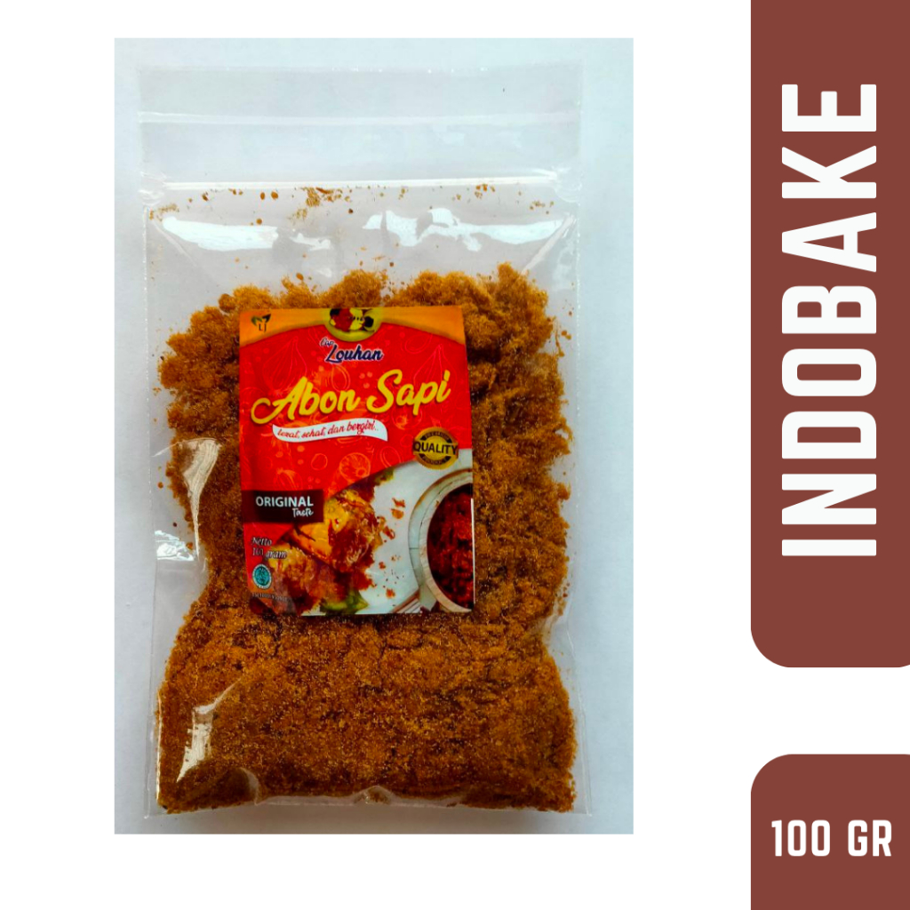 Jual Abon Sapi Cap Louhan Premium 100gr Repack abon daging asli 100gr ...