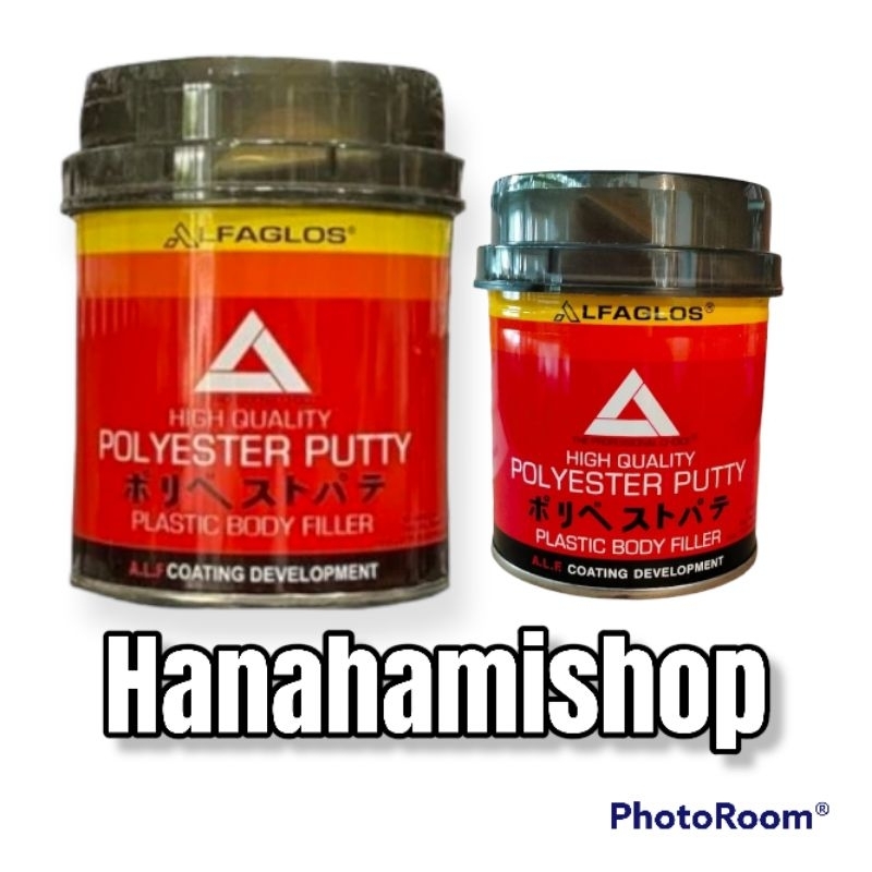 Jual Alfaglos Polyster Putty Dempul Kayu Besi 250 gr | Shopee Indonesia