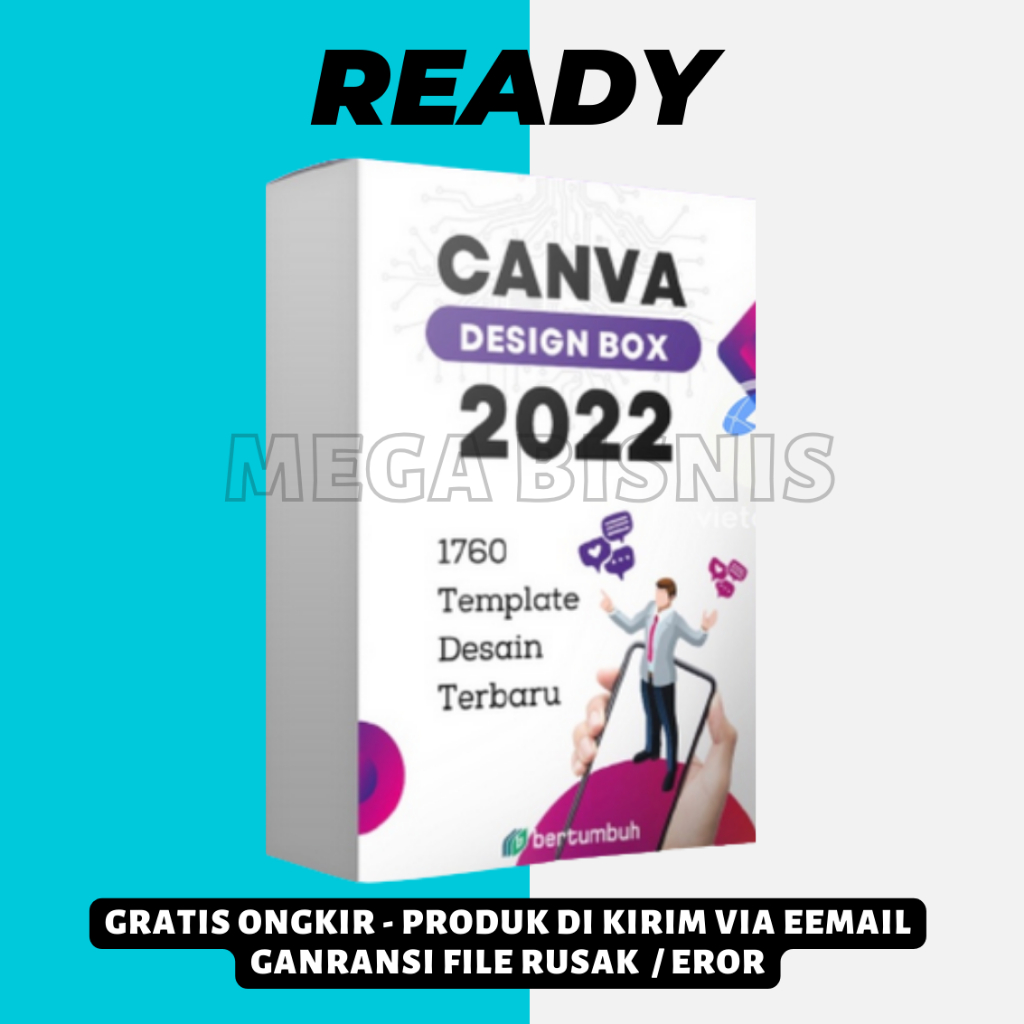 Jual 1700+ Template Desain Premium Canva Design Box Konten Sosmed ...