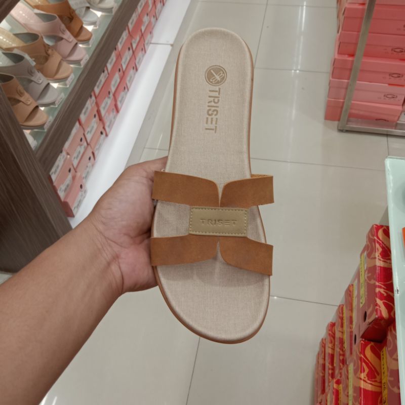 Jual TRISET SANDAL FLAT WANITA ORIGINAL | Shopee Indonesia