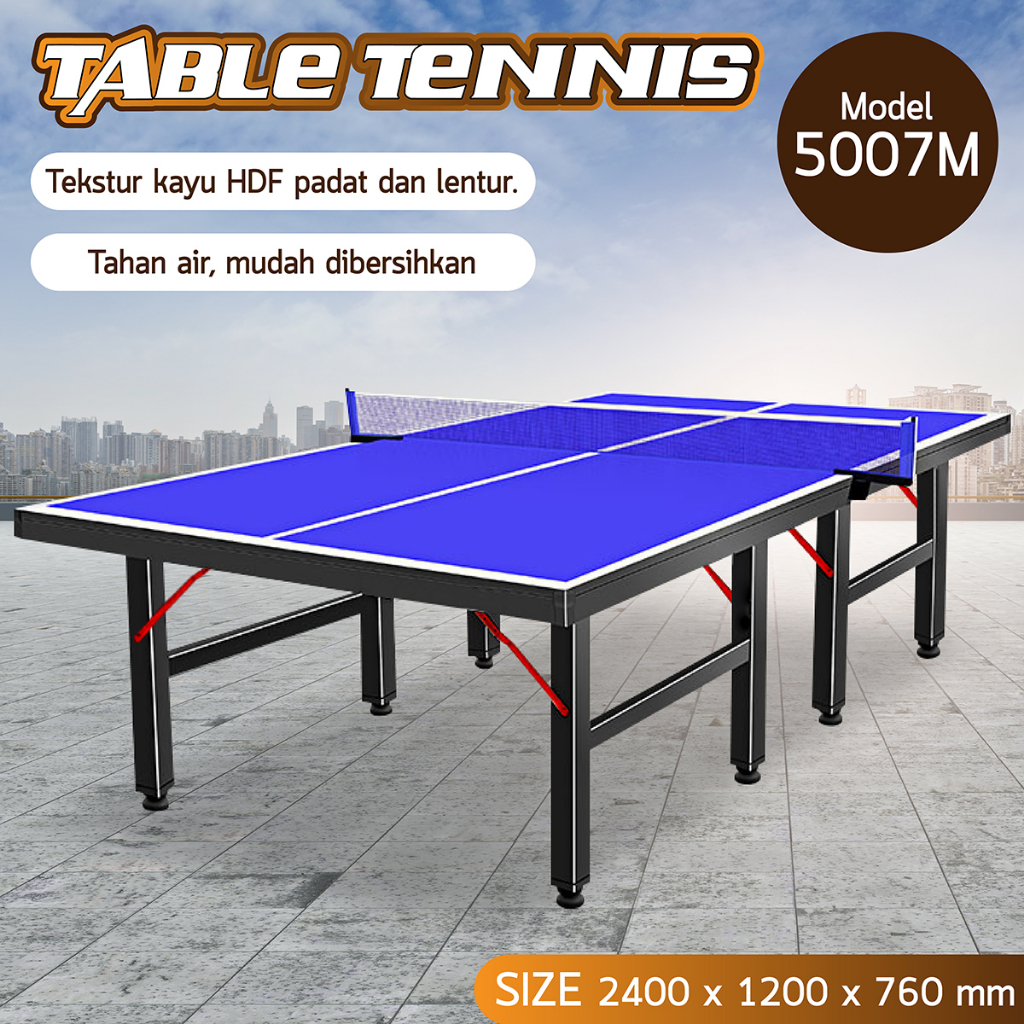 Jual GIRIK Sports Table Tennis Tenis Meja -Model 5007 Free Bat Tenis Tennis + Net + Bola ...