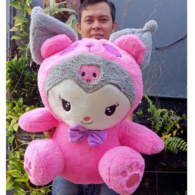 Jual Boneka Kuromi plushie Melody Mainan Mewah Sanrio Kuromi Jumbo ...