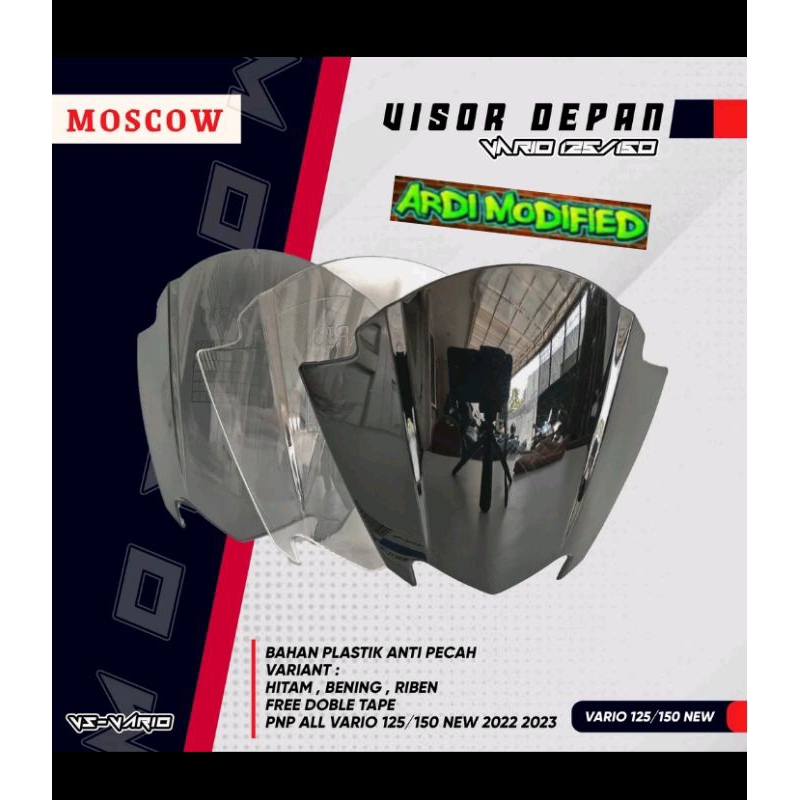 Jual visor windshield vario 150 vario 125 2018 2019 2020 2021 2022 2023 type 1 | Shopee Indonesia