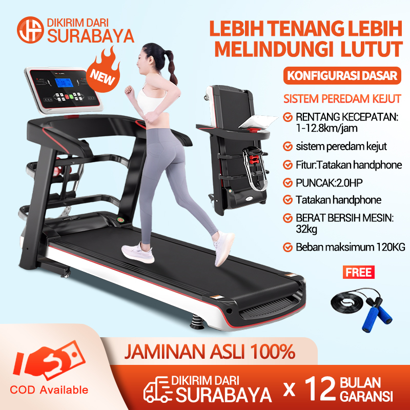 Jual Treadmill Elektrik / Alat Fitness Treadmill / Olahraga Gym Fitness ...