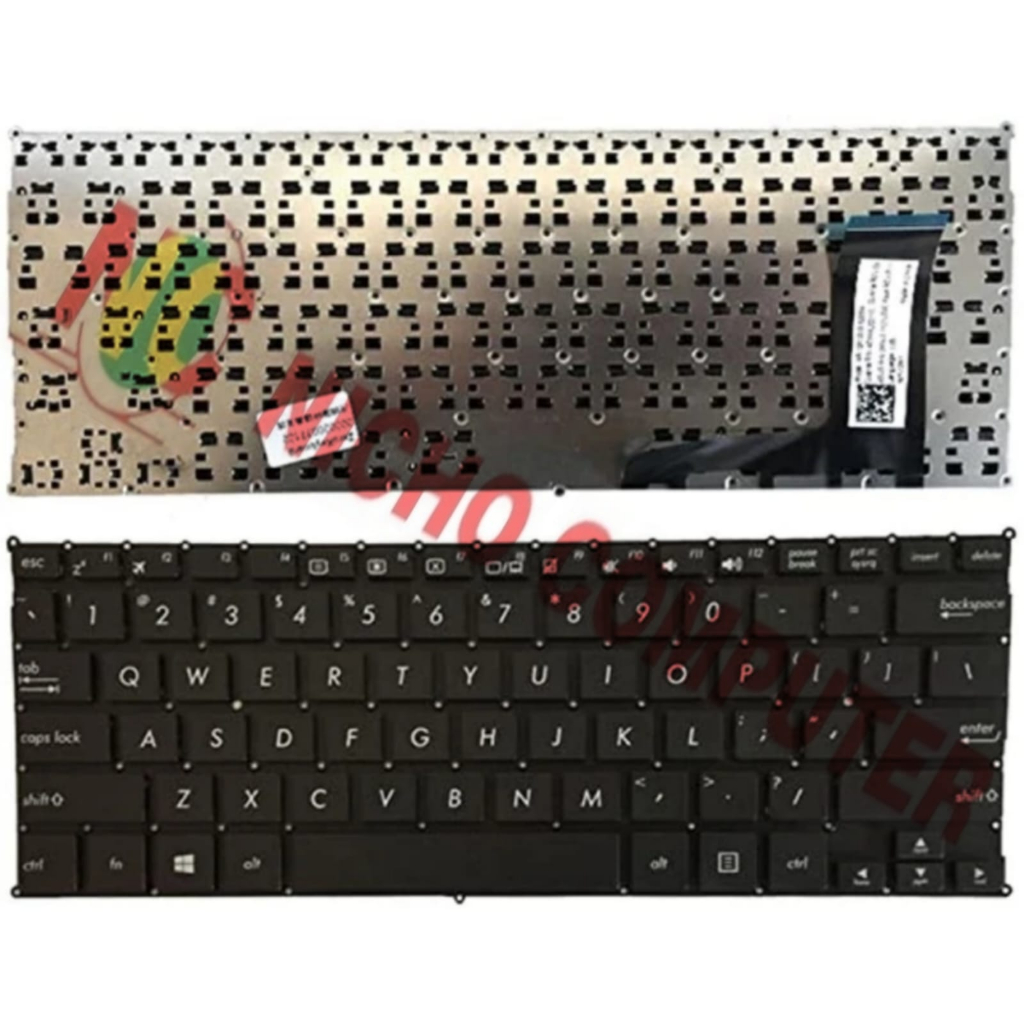 Jual Keyboard Asus E202M E202MA E202 E202S E202SA TP201SA-hitam ...
