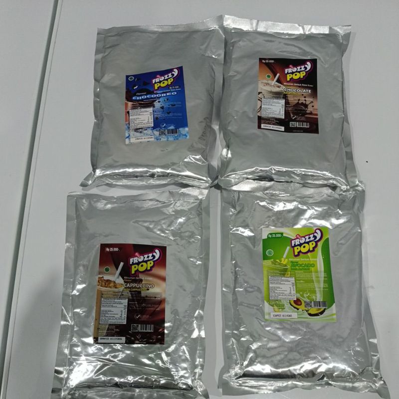 Jual FROZZY POP MINUMAN SERBUK INSTAN 500 GR | Shopee Indonesia