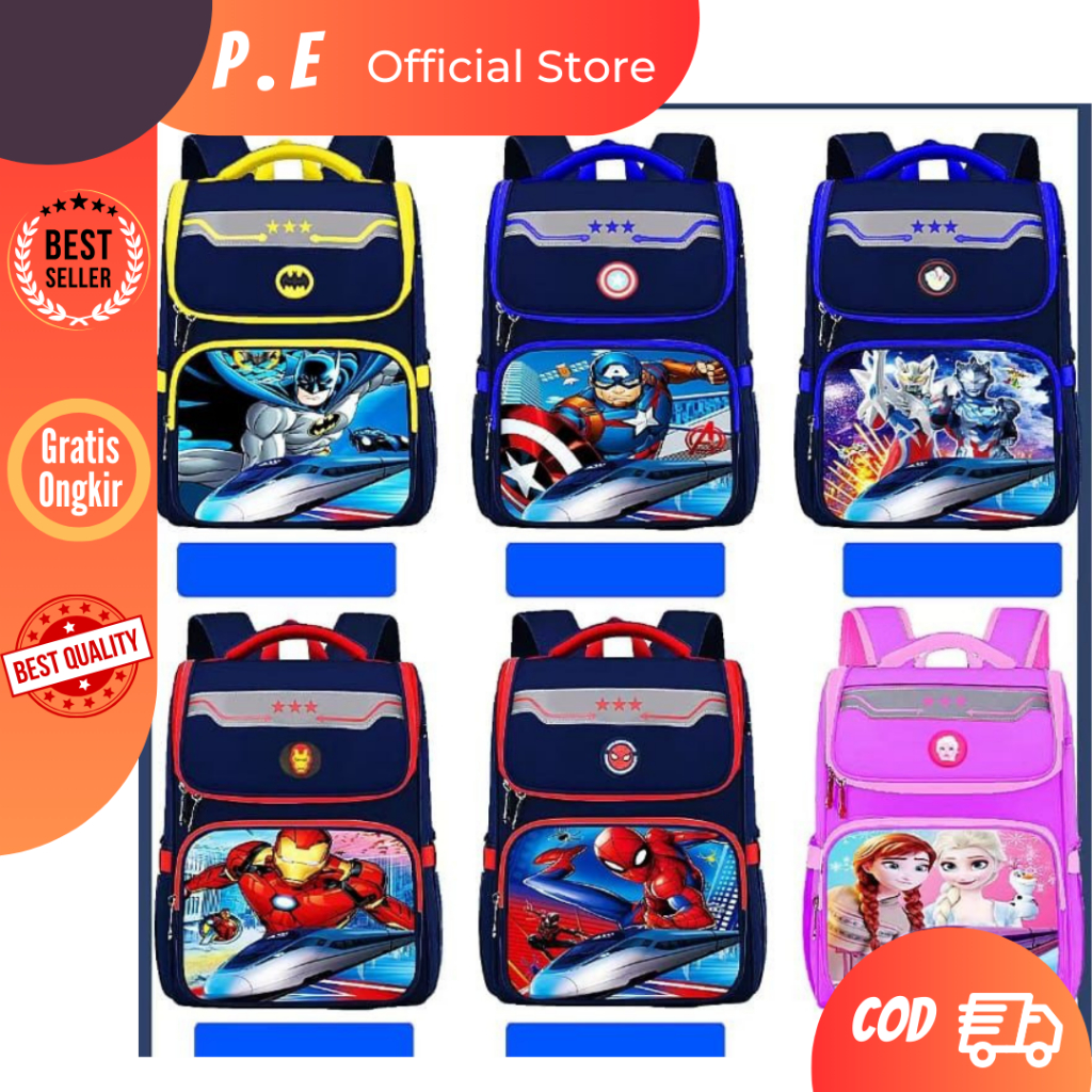 Jual TAS RANSEL MODEL TABUNG TAS SEKOLAH ANAK TK SD KEKINIAN TAS ...