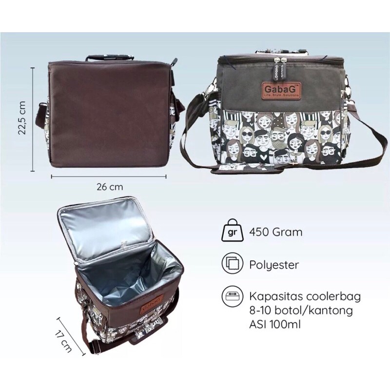 Jual GabaG - Tas Asi - Cooler Bag - Sling Single Compartment People ...