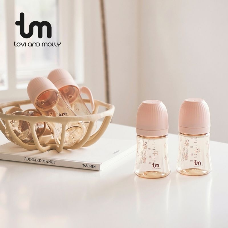 Jual TM Tovi&Molly Made in Korea PPSU Feeding Bottle 180ml 280ml / Botol Susu Wide Neck Tovi and ...
