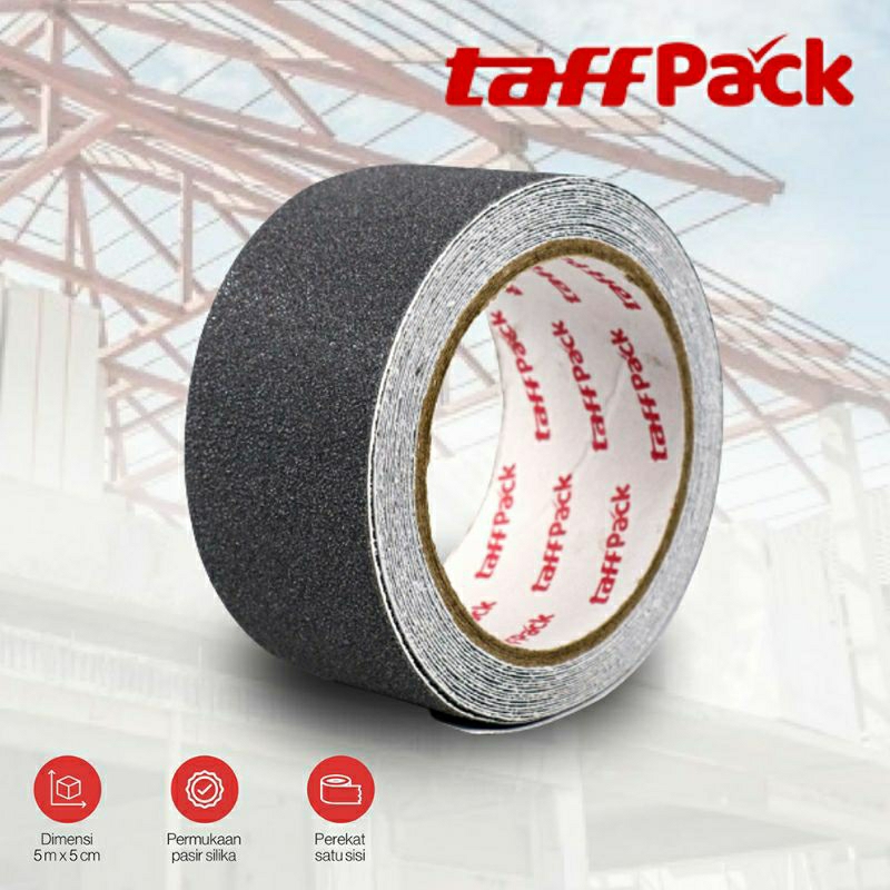 Jual Lakban Anti Licin Lakban Tape Safety Grip Anti Slip Size 5 m x 5 ...