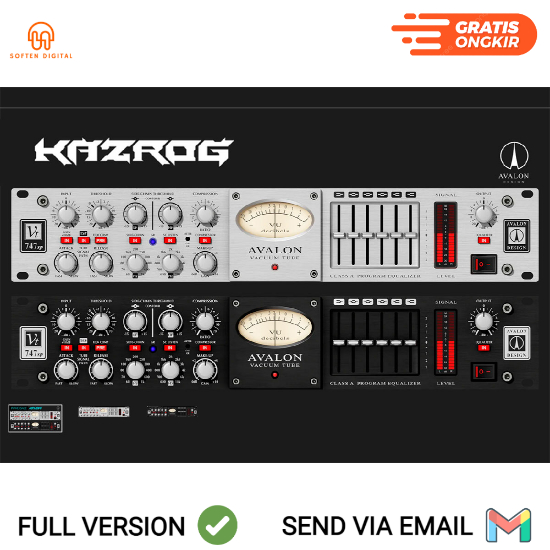 Jual Kazrog Avalon VT-747SP - VST Plugin tube/discrete modeled Class A ...