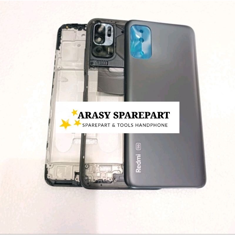 Jual Kesing Housing Casing Fullset Xiaomi Redmi Note 10 5g Tulang Frame Bazel Dan Backdoor ...