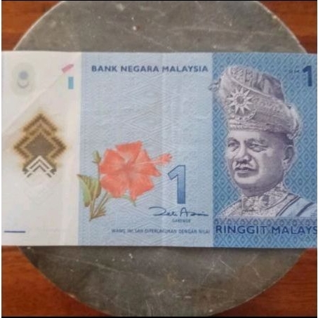 Jual Uang Kertas Malaysia RM 1 Ringgit Polymer | Shopee Indonesia