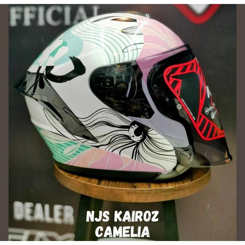 Jual HELM NJS KAIROZ CAMELIA V2 ORIGINAL PRODUK | Shopee Indonesia