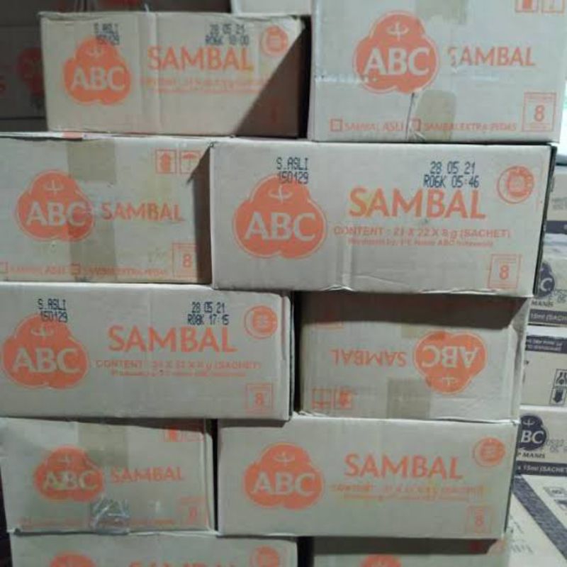 Jual Saos Sambal ABC Sachet Stik Mini kecil 21 x 22 x 8 gr | Shopee ...