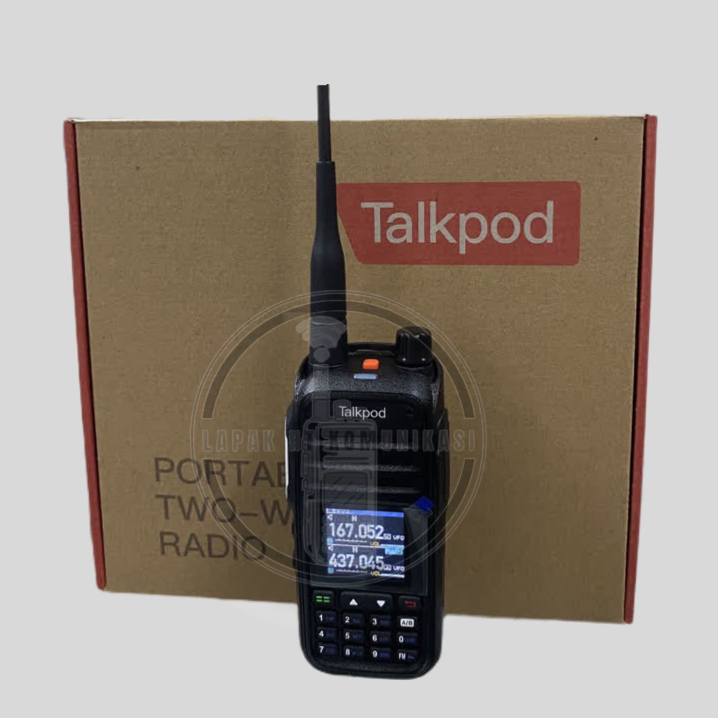 Jual Talkpod A36PLUS A36 Multi Band Airband VHF UHF Charger Type C ...