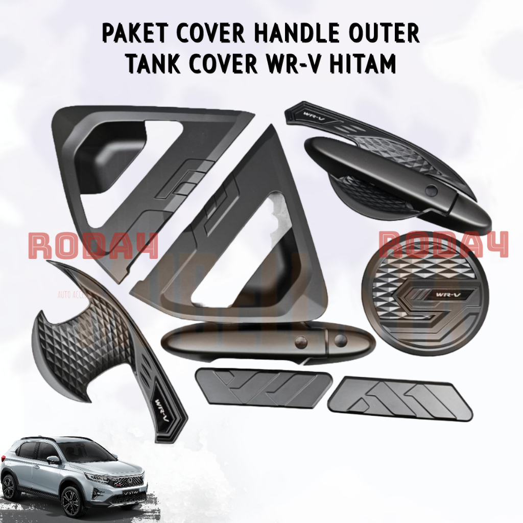 Jual Paket Lengkap Handle Outer Tank Cover Hitam Mobil Avanza Xenia Veloz Agya Ayla HRV BRV ...