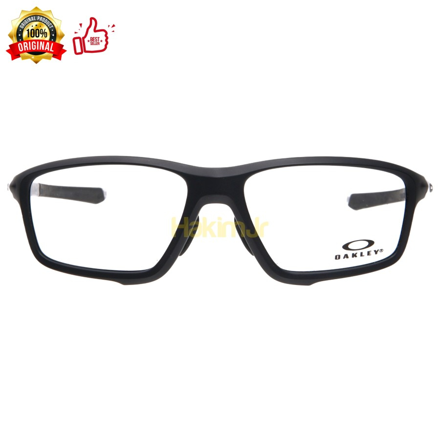 Jual Frame Kacamata Oakley Crosslink Zero Matte Black OX8080-0358 ...