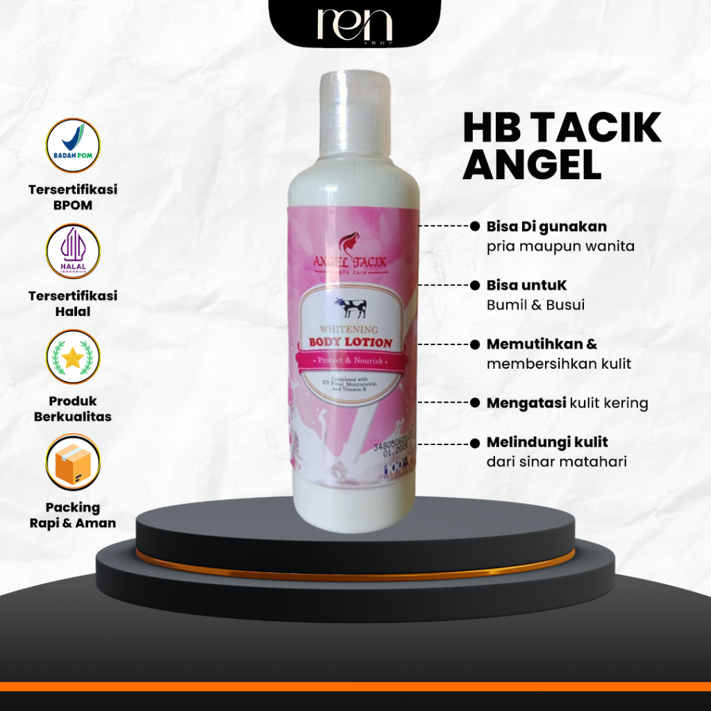 Jual Angel Tacik Whitening Body Lotion 250g | Shopee Indonesia
