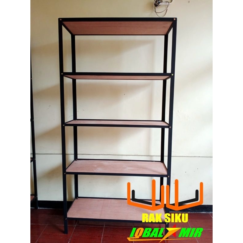 Jual rak besi siku susun serbaguna Ukuran PxLxT=100x40x200 susun 5 ...