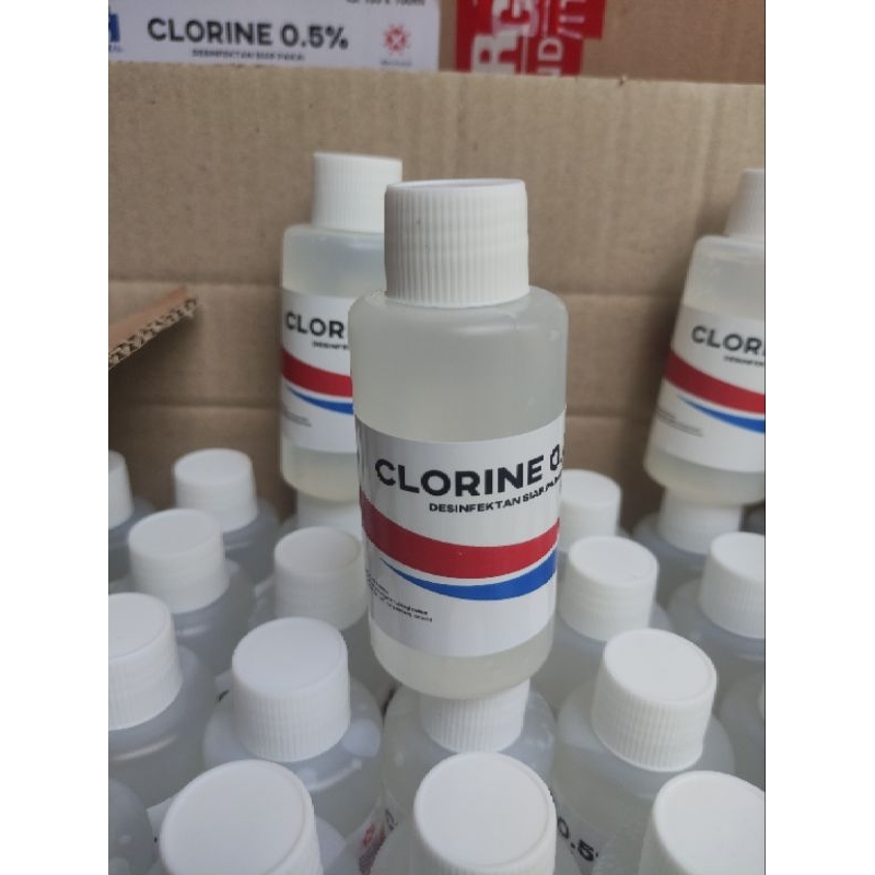 Jual Dua botol klorin 0,5 % isi 100 ml | Shopee Indonesia