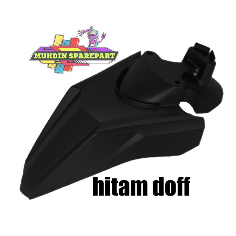 Jual Spakbor depan Beat new led deluxe street K1A hitam doff tahun 2020 ...