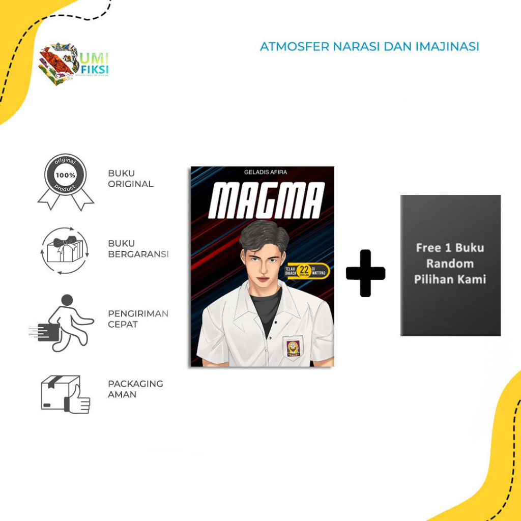 Jual Buku Novel - Magma - Geladis Afira - Penerbit SnowBall | Shopee ...