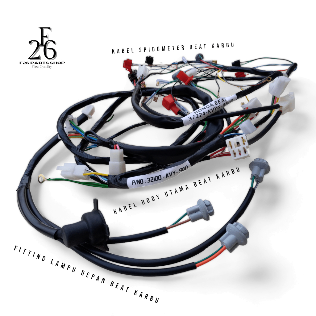 Jual KABEL BODY BODI BEAT KARBU SET ATAS BAWAH BAGIAN BODY SPIDOMETER ...