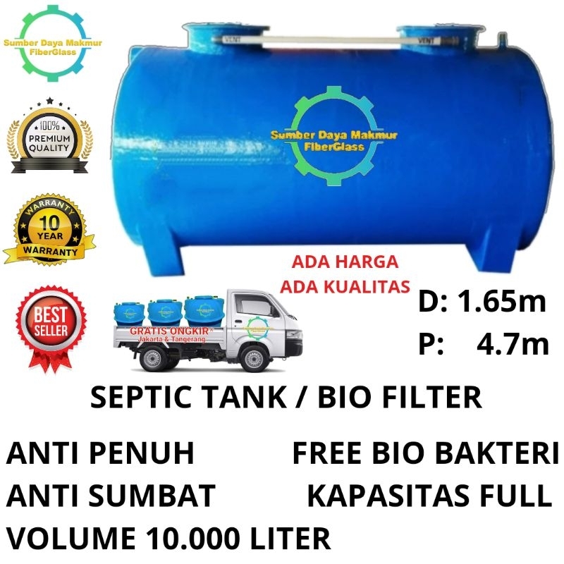 Jual Tangki Biotek, Biotech, Biotank, Biofill, Biofilter Septiktank 10. ...