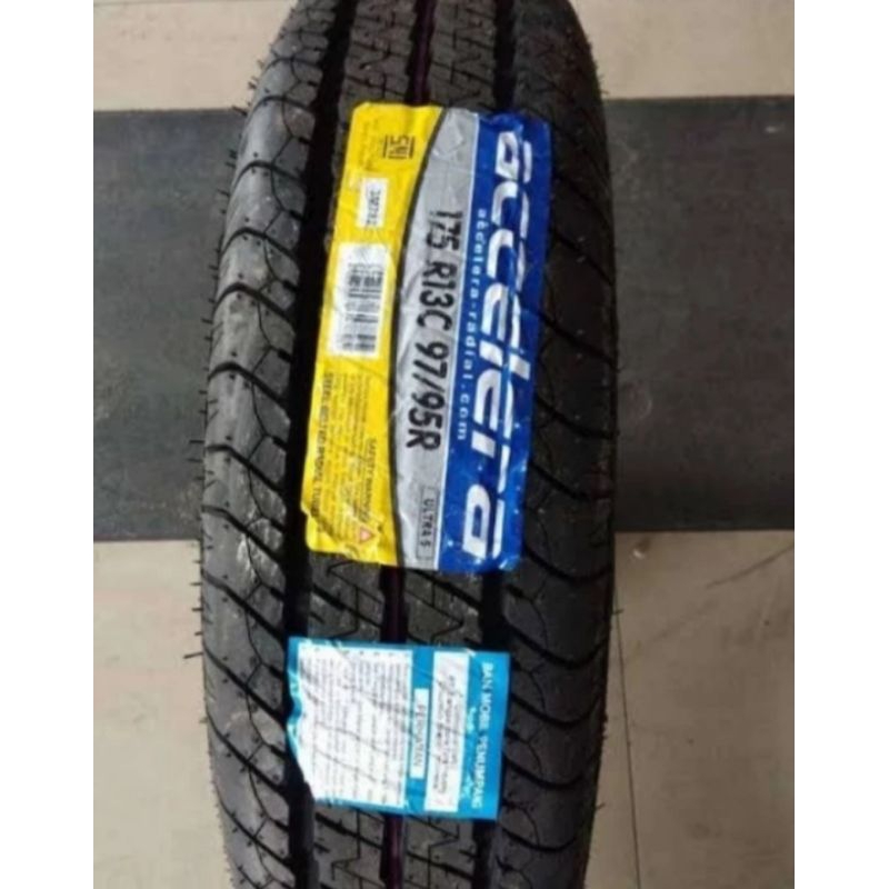 Jual Ban luar tubles ring 13 ukuran LT 175 R13 8 PR merk Accelera ban ...