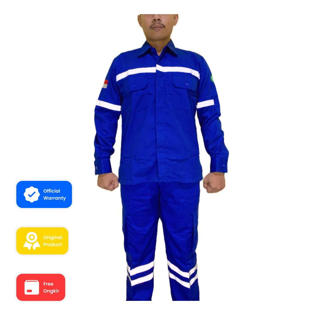 Jual Baju Proyek Safety Wearpack Bengkel Mekanik Teknik Tambang Werpak ...
