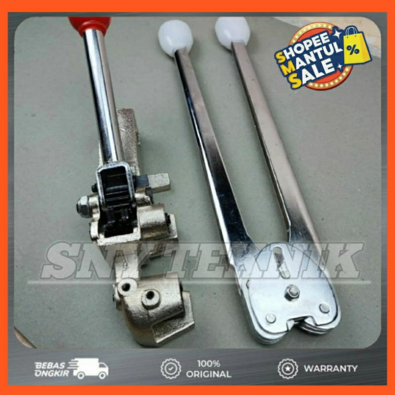 Jual Alat Klem Packing Tali Plat Besi Aluminium Stainless 3/4" Inch ...