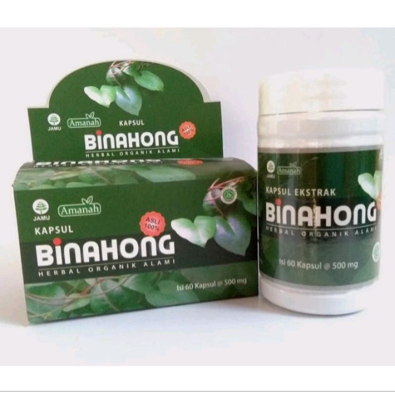 Jual Kapsul ekstrak daun Binahong / 60 kapsul | Shopee Indonesia
