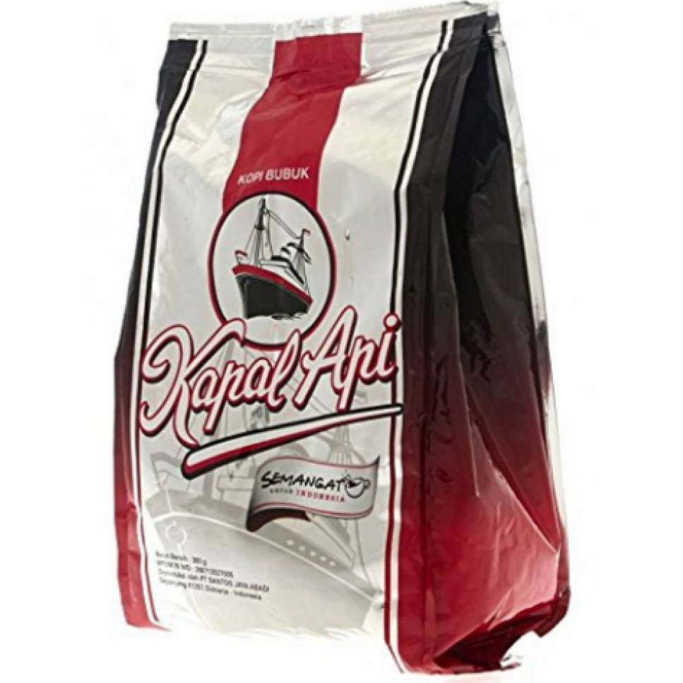 Jual KOPI KAPAL API SILVER 380 GRAM BUBUK | Shopee Indonesia