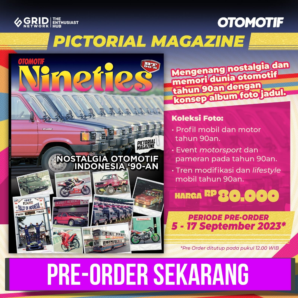 Jual Pre-Order Majalah Otomotif Edisi "Otomotif Nineties Pictorial ...