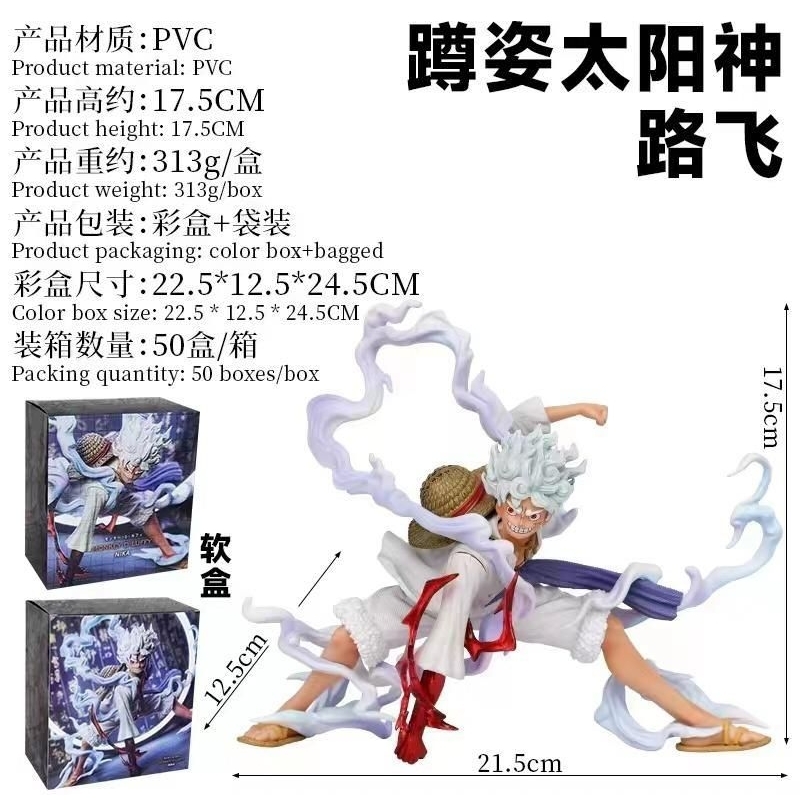 Jual Figure anime one piece Luffy Gear 5TH pose | Shopee Indonesia