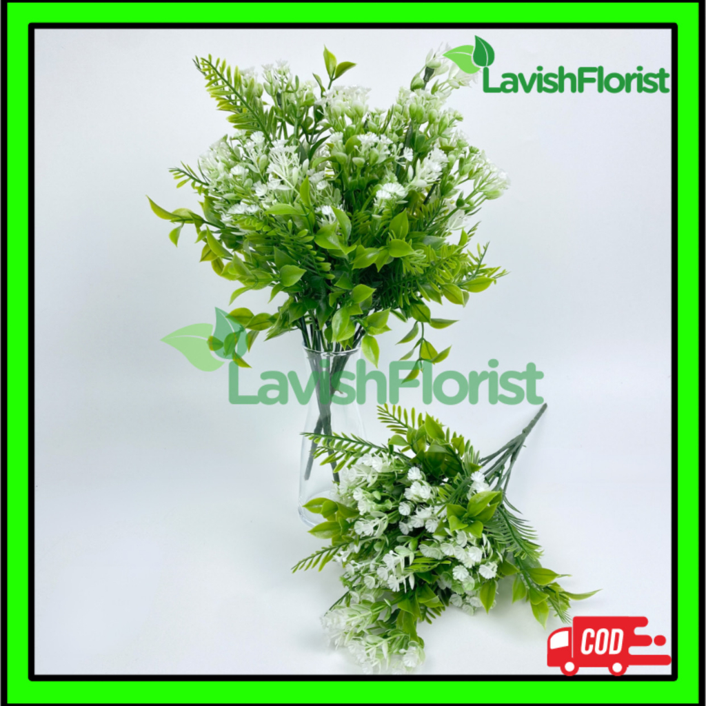 Jual Bunga Daun Pakis Bunga Plastik Artificial Tanaman Hias Dekorasi ...