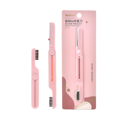 Jual Eyebrow Razor + Comb / Pisau Cukur dan Sisir Alis Malian | Shopee ...