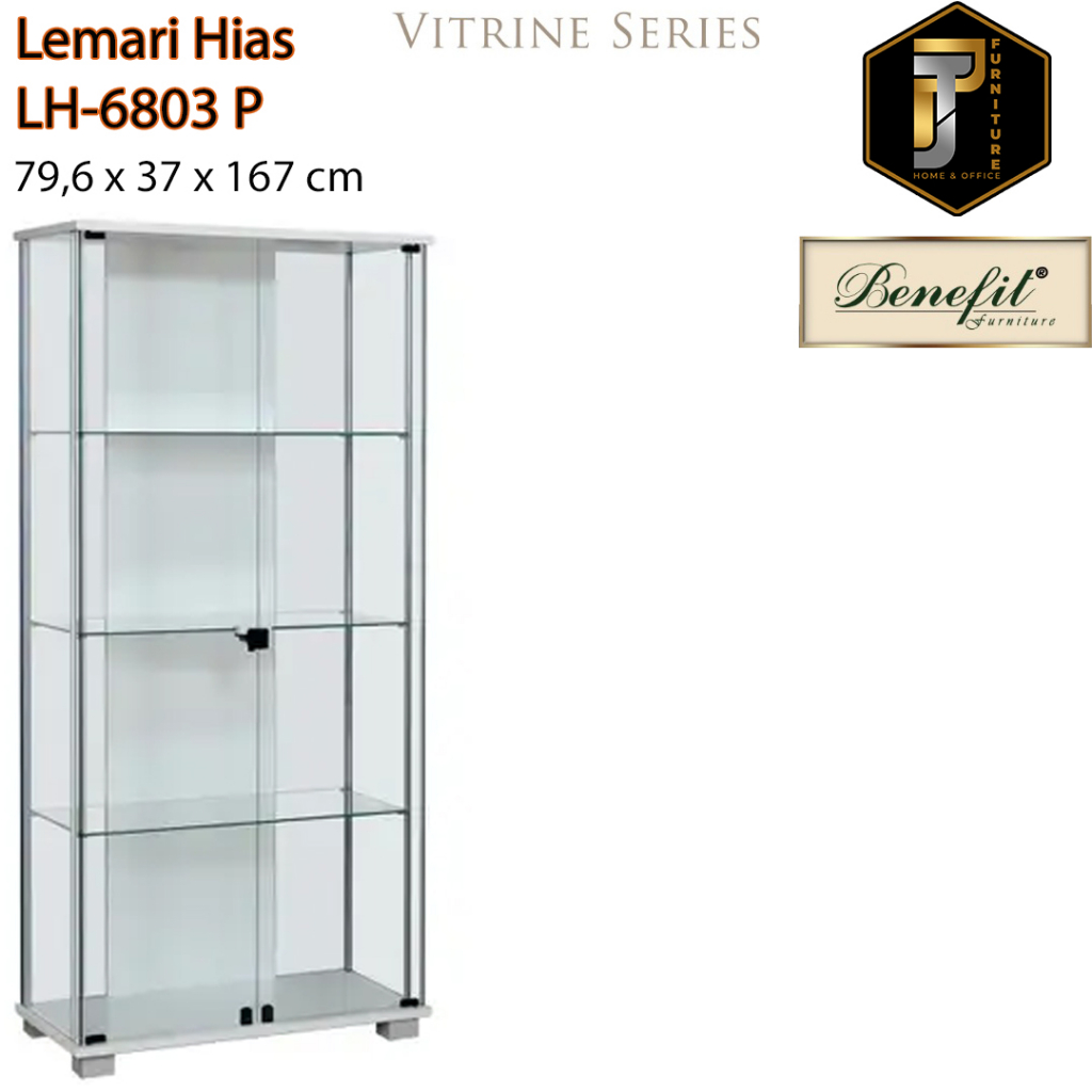 Jual Lemari Etalase Kaca/Lemari Pajangan/Rak kaca Hias Vitrine Series ...