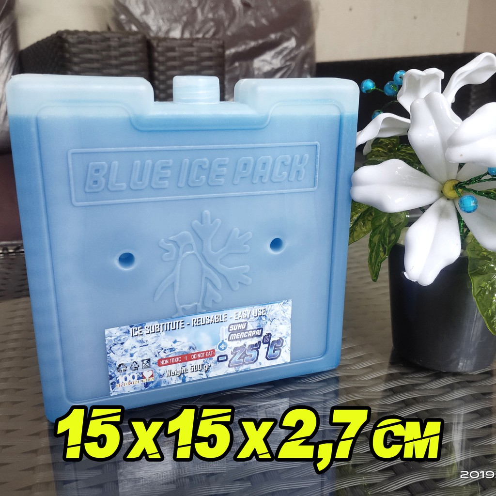 Jual Ice Pack Icegelku Blue Ice Pack Kotak 15x15cm Siap Pakai Pengganti ...