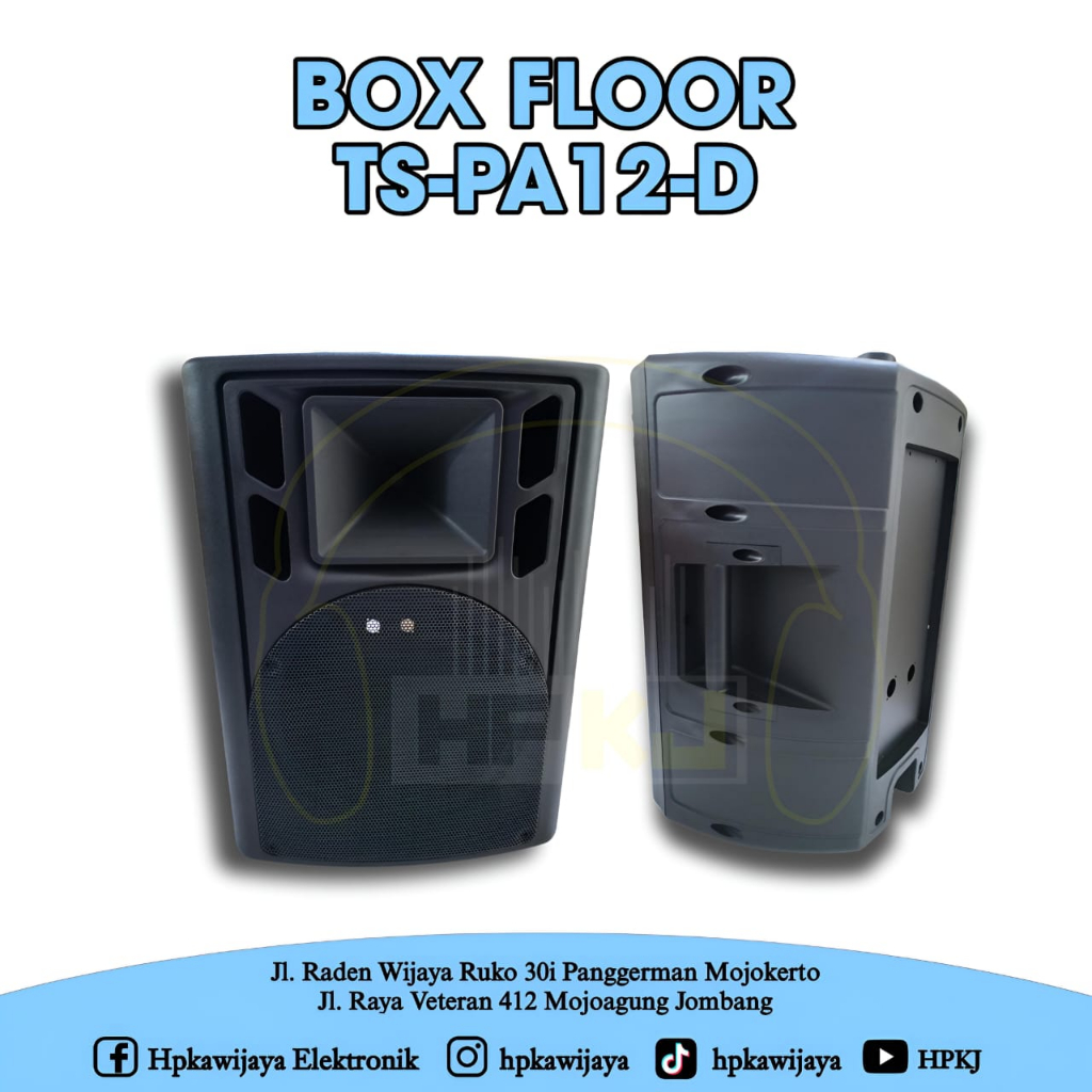 Jual BOX FLOOR SPEAKER 12 INCH TS-PA12-D box speaker pasif 12 inch Box ...