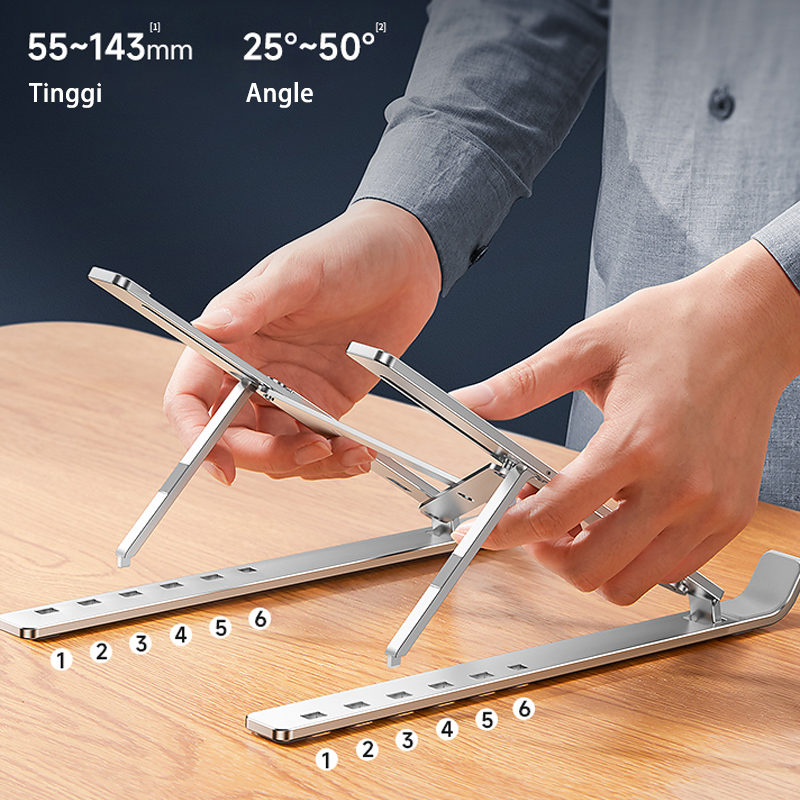 Jual Ready-Laptop Stand Portable Fold Holder Versi yang ditingkatkan ...