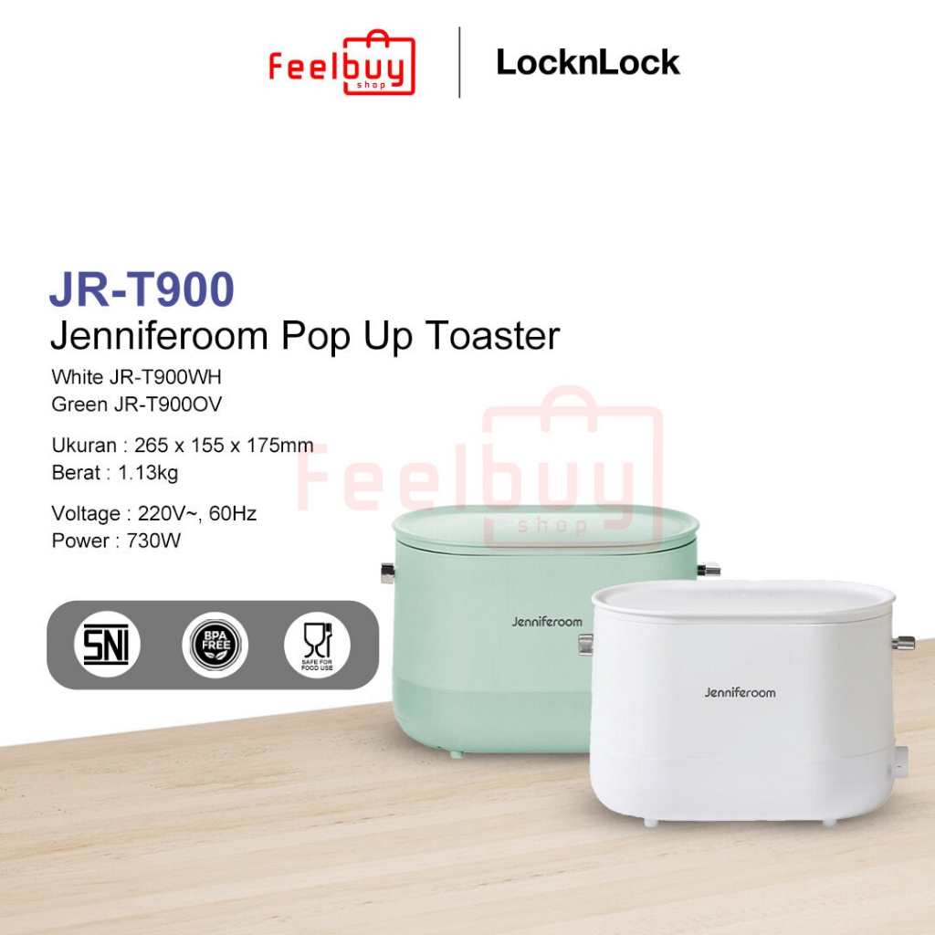Jual LocknLock Pop Up Toaster JR-T900WH/JR-T900OV | Shopee Indonesia