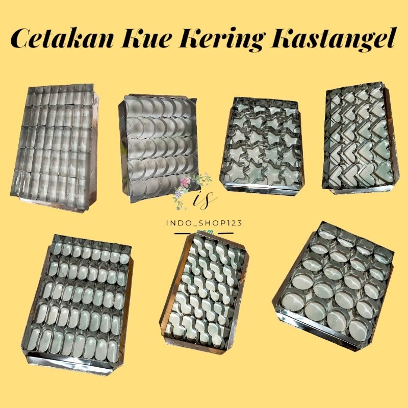 Jual KASTENGEL RENTENG cetakan kue kering RENTENG cutter kue kacang ...
