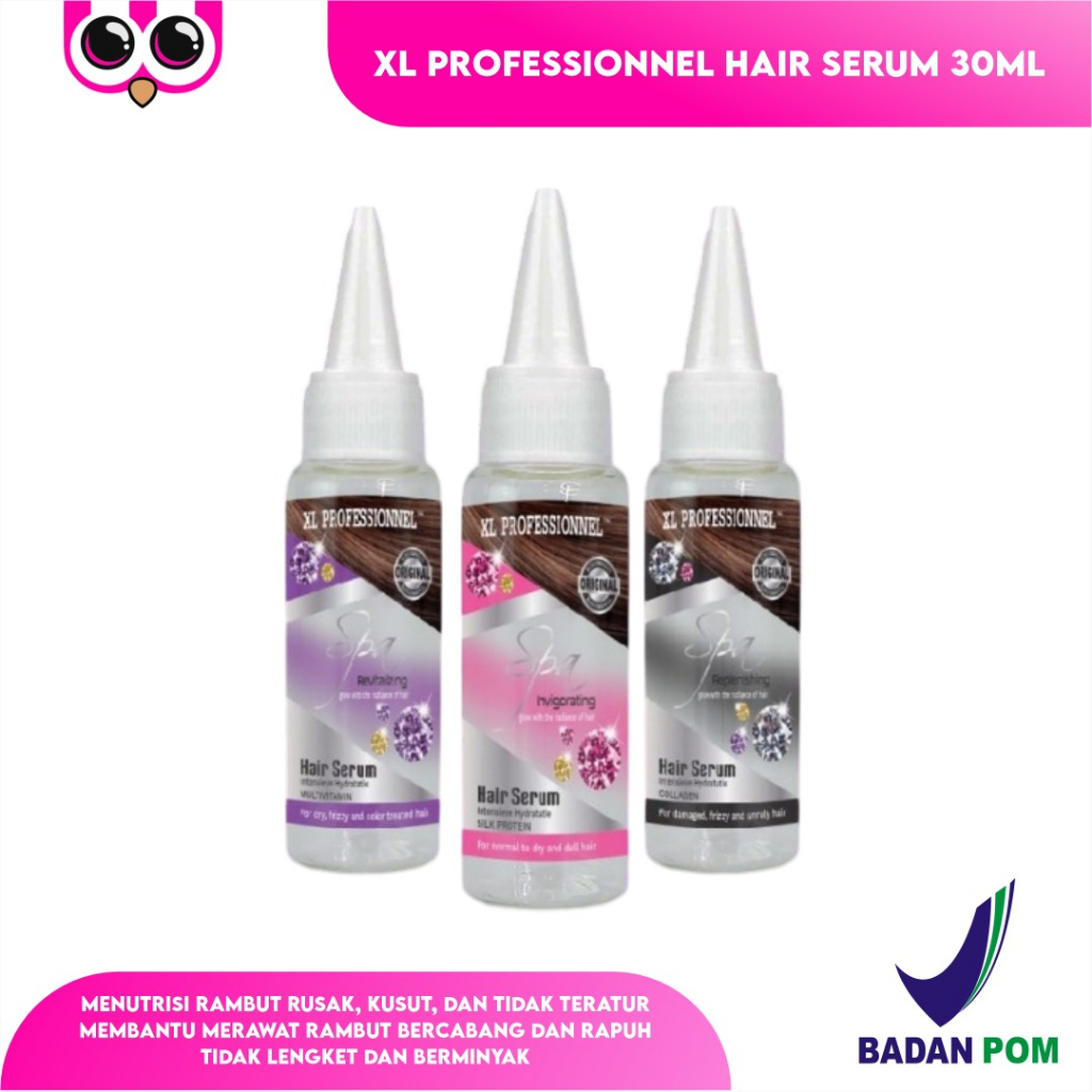 Jual XL PROFESSIONNEL HAIR SERUM 30ML SERUM PERAWATAN RAMBUT | Shopee ...