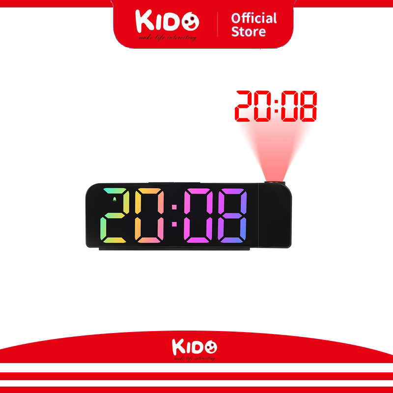 Jual Jam Meja Digital Minimalis LED Alarm Clock dengan Sensor Sentuh ...