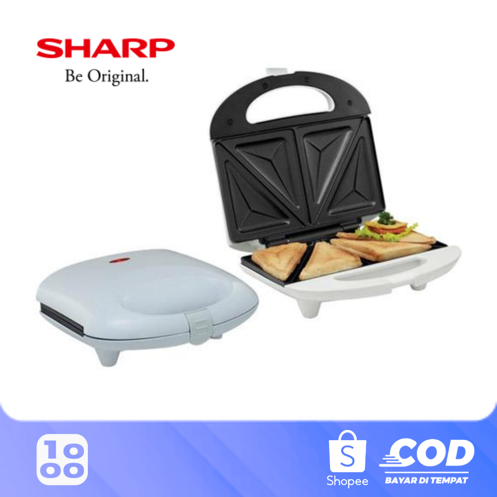 Jual SHARP KZS-70L Sandwich Toaster Listrik | Shopee Indonesia